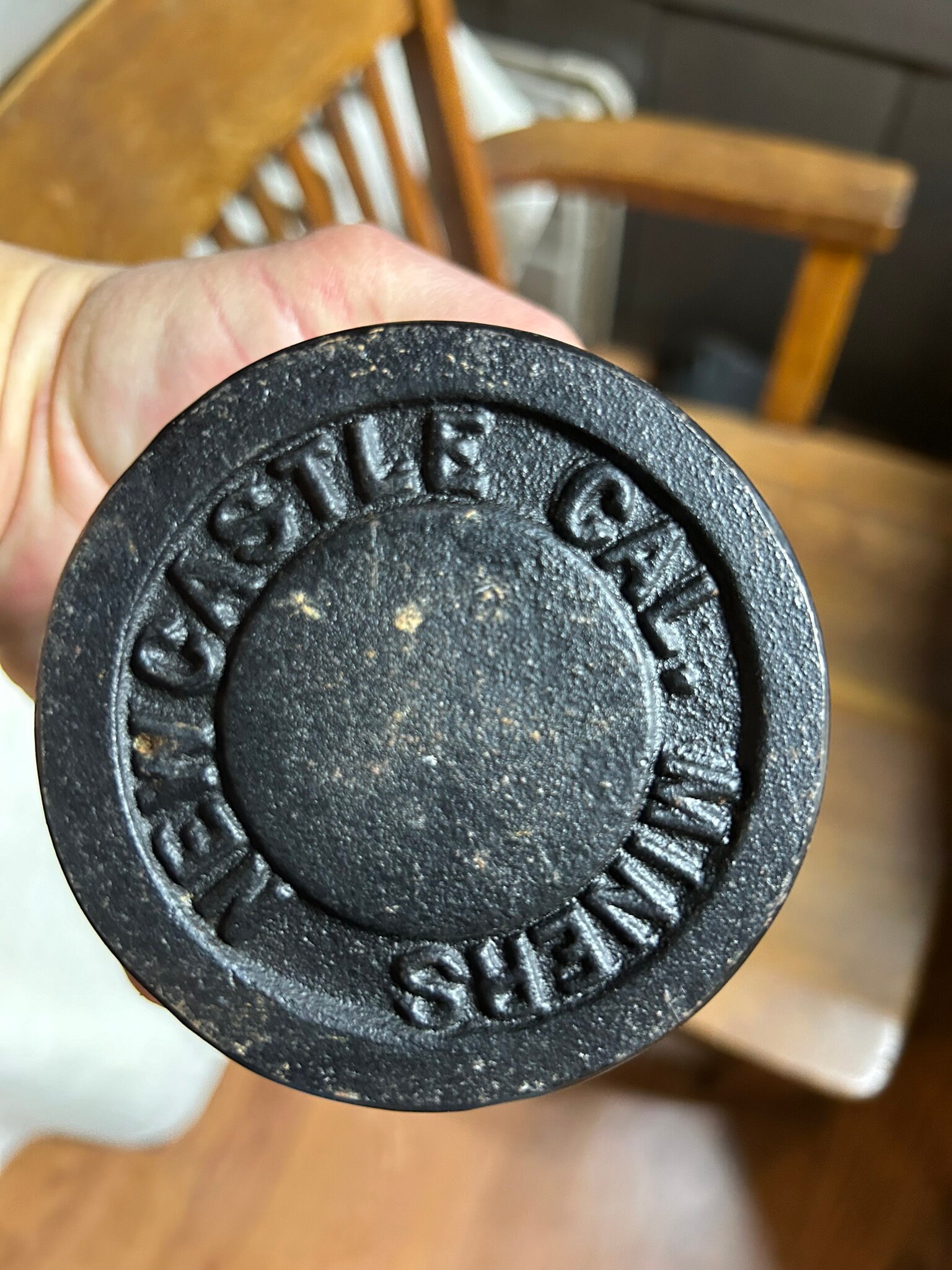 Antique Cast Iron Mortar and Pestle - Etsy