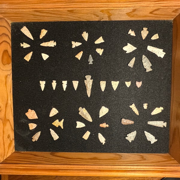 Arrowhead Display Case - Etsy