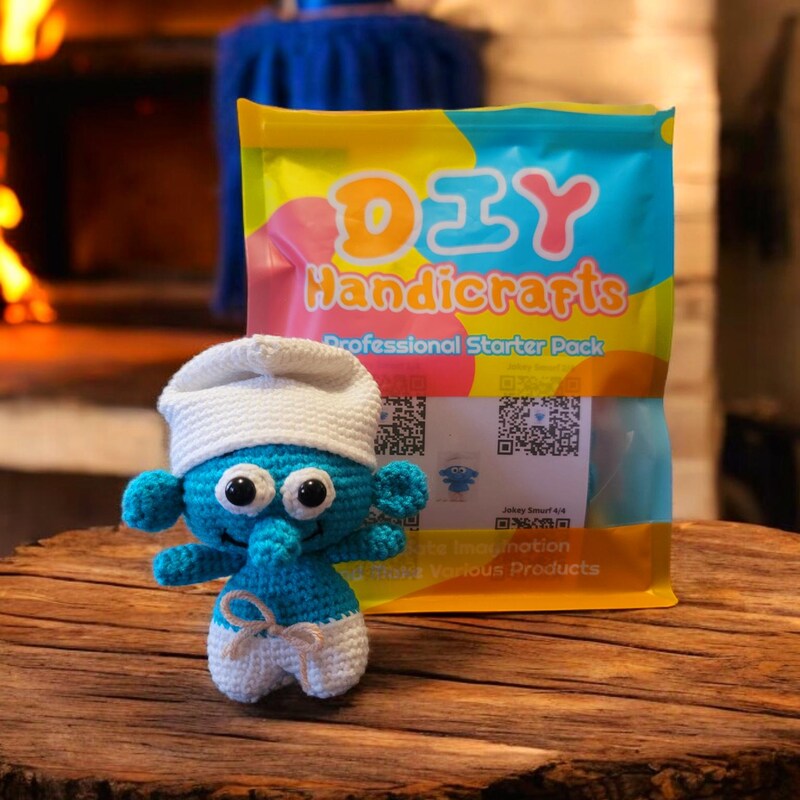 Smurf Crochet Pattern - Etsy