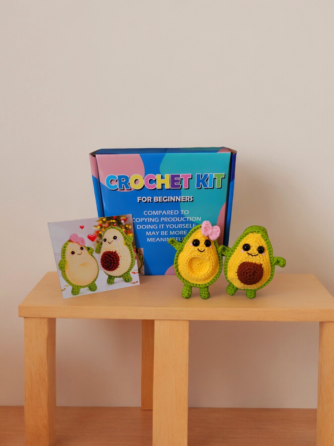 DIY Avocado Crochet Kit for Beginners - Craft Your Own Avocado Duo ...