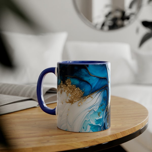 Marble Coffee Mug - Etsy