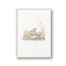 No Wake Zone Wall Art Nursery Prints, Nautical Beach Baby Decor Set ...