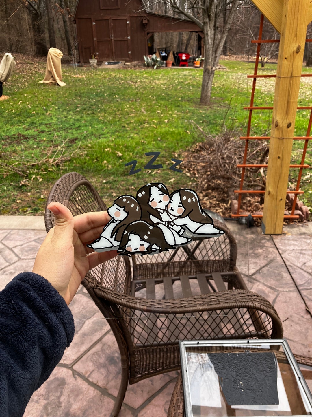 Cute Animated Glass Paintings - Etsy