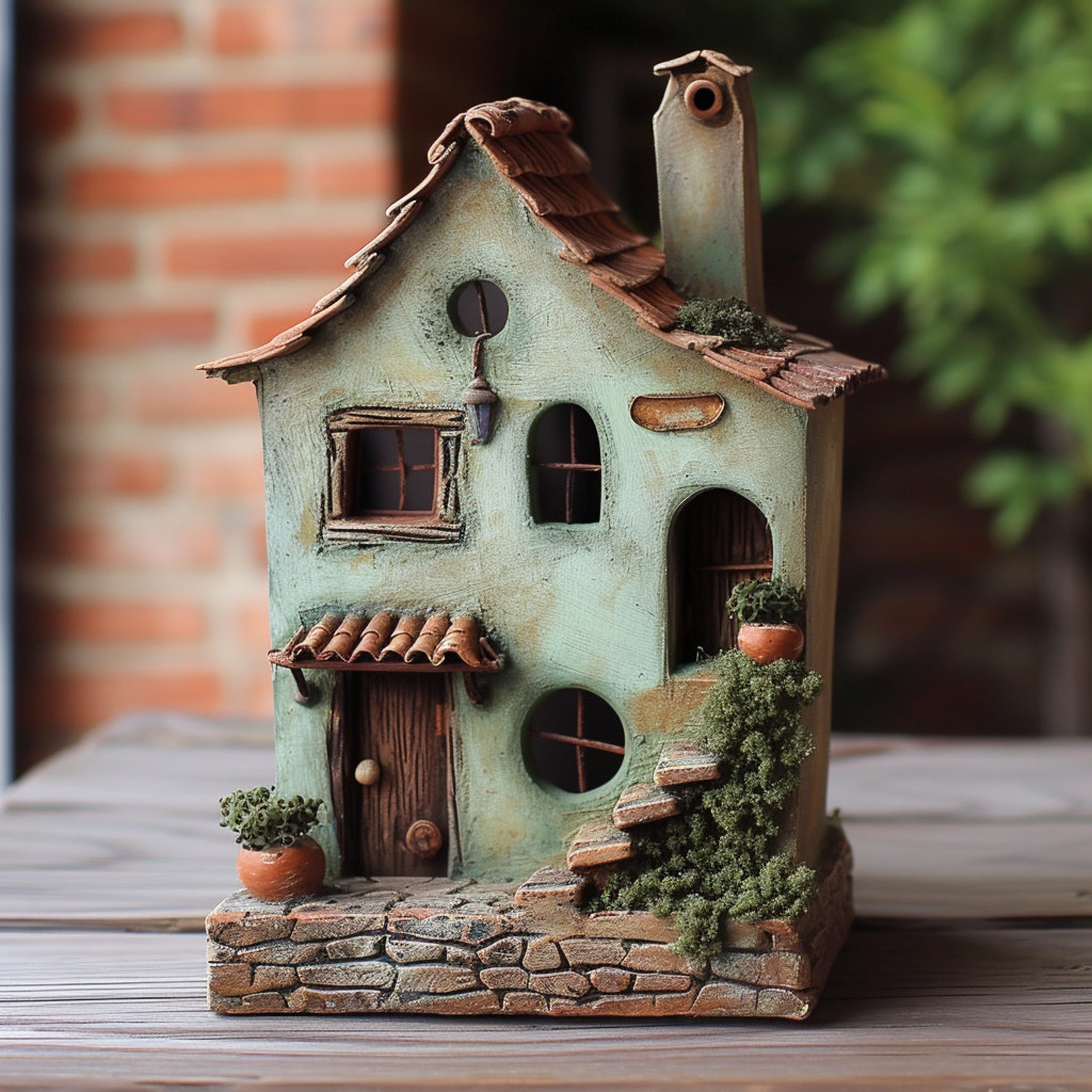 Clay Miniature Lighthouse Houses for Maritime Magic - Etsy