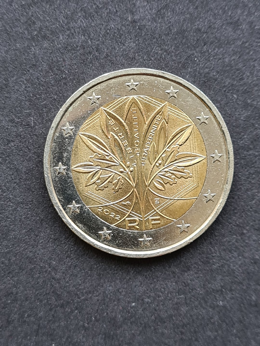 2 Euro Coin France 2022 Collectible - Etsy