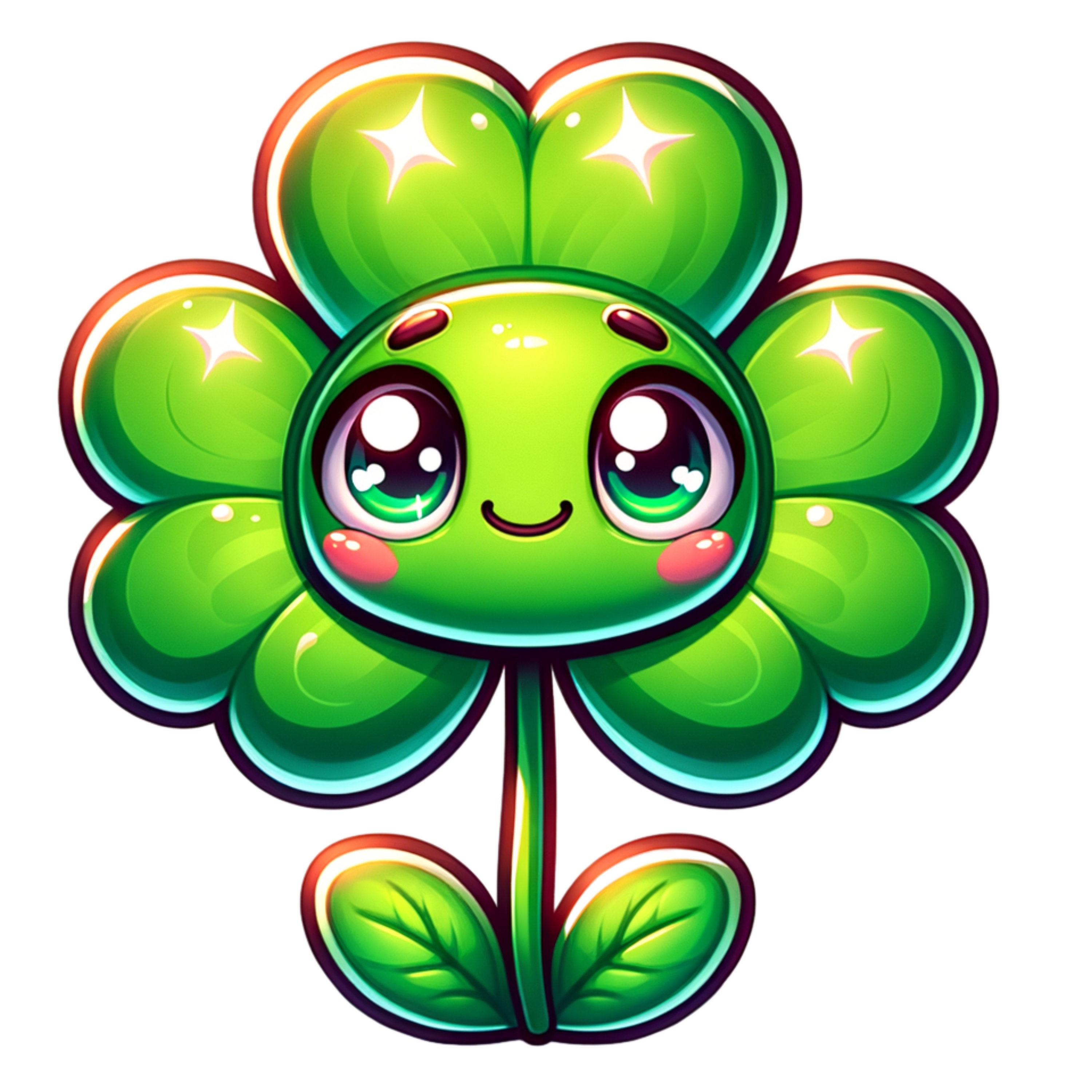 Clover Svg, Lucky Clover Svg, Four Leaf Clover Svg, Clover Png, Clover ...