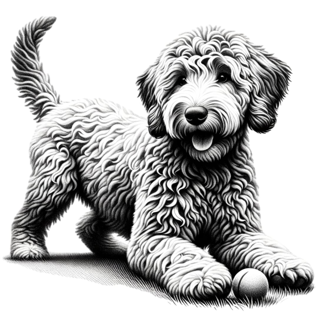 Labradoodle Clipart Bundle, Labradoodle Sweatshirt Gift Wallart Png ...