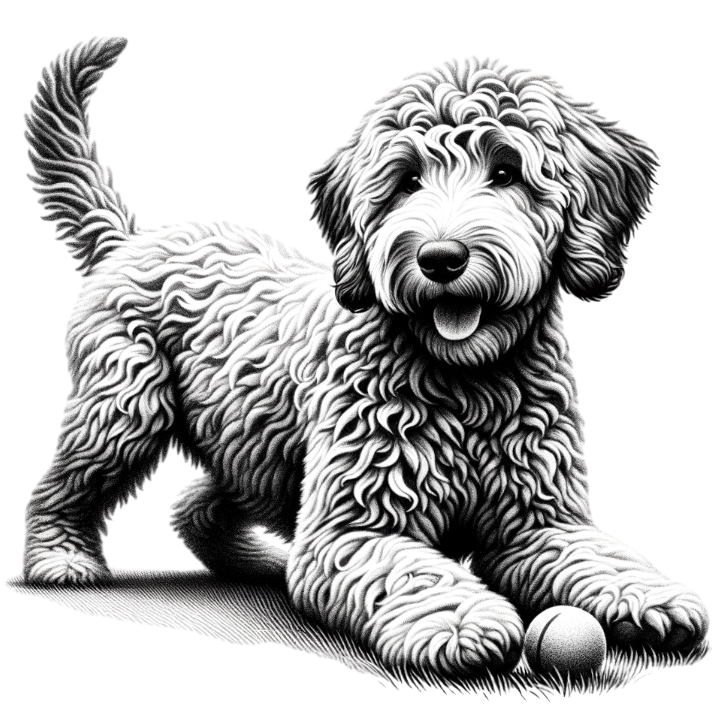 Labradoodle Clipart Bundle, Labradoodle Sweatshirt Gift Wallart Png ...