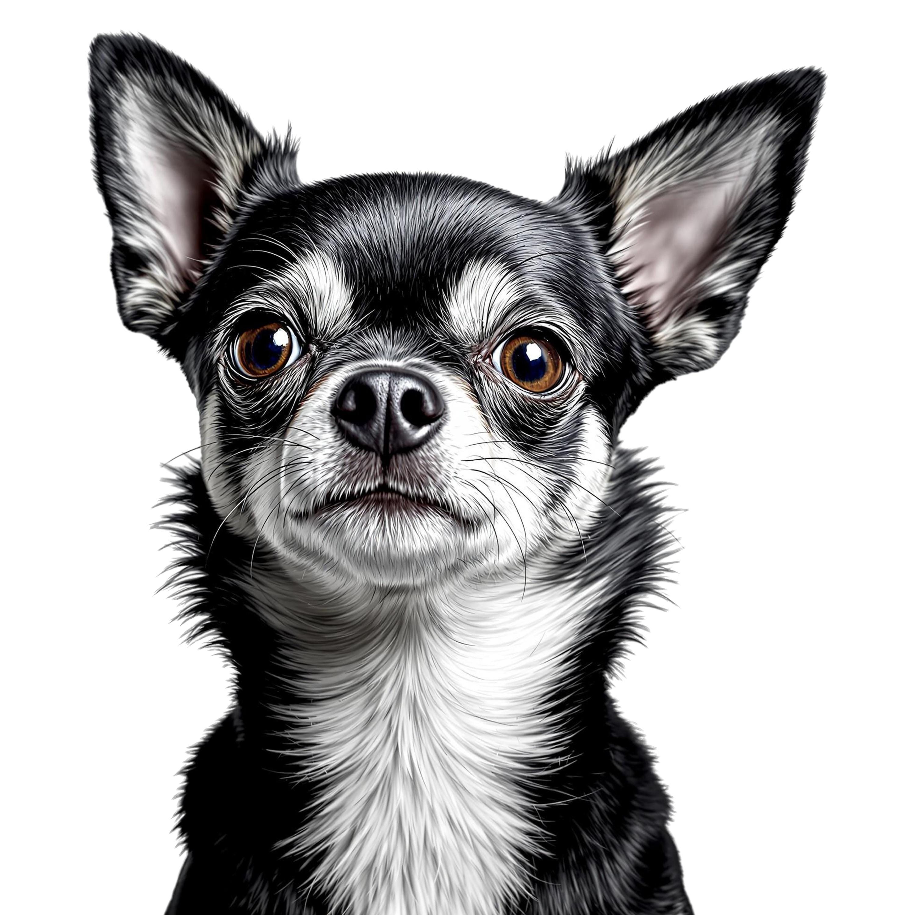 Chihuahua Dog Portrait SVG Bundle: Laser Cut Design (digital Download ...