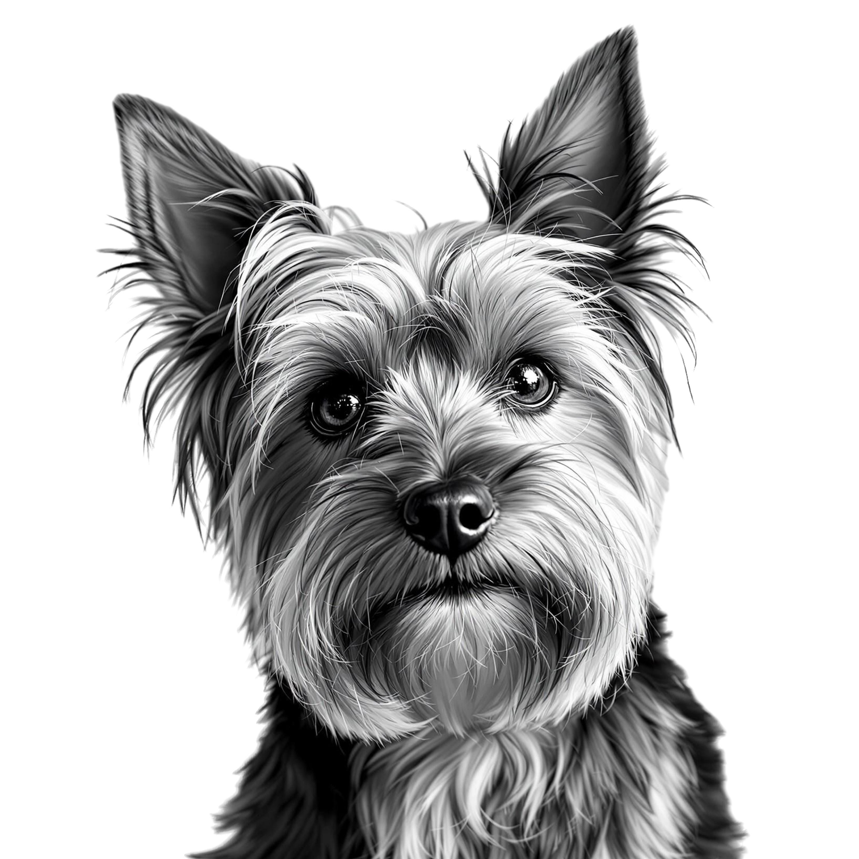 Yorkie Dog SVG PNG Bundle, Laser Cut Design (digital Download) - Etsy