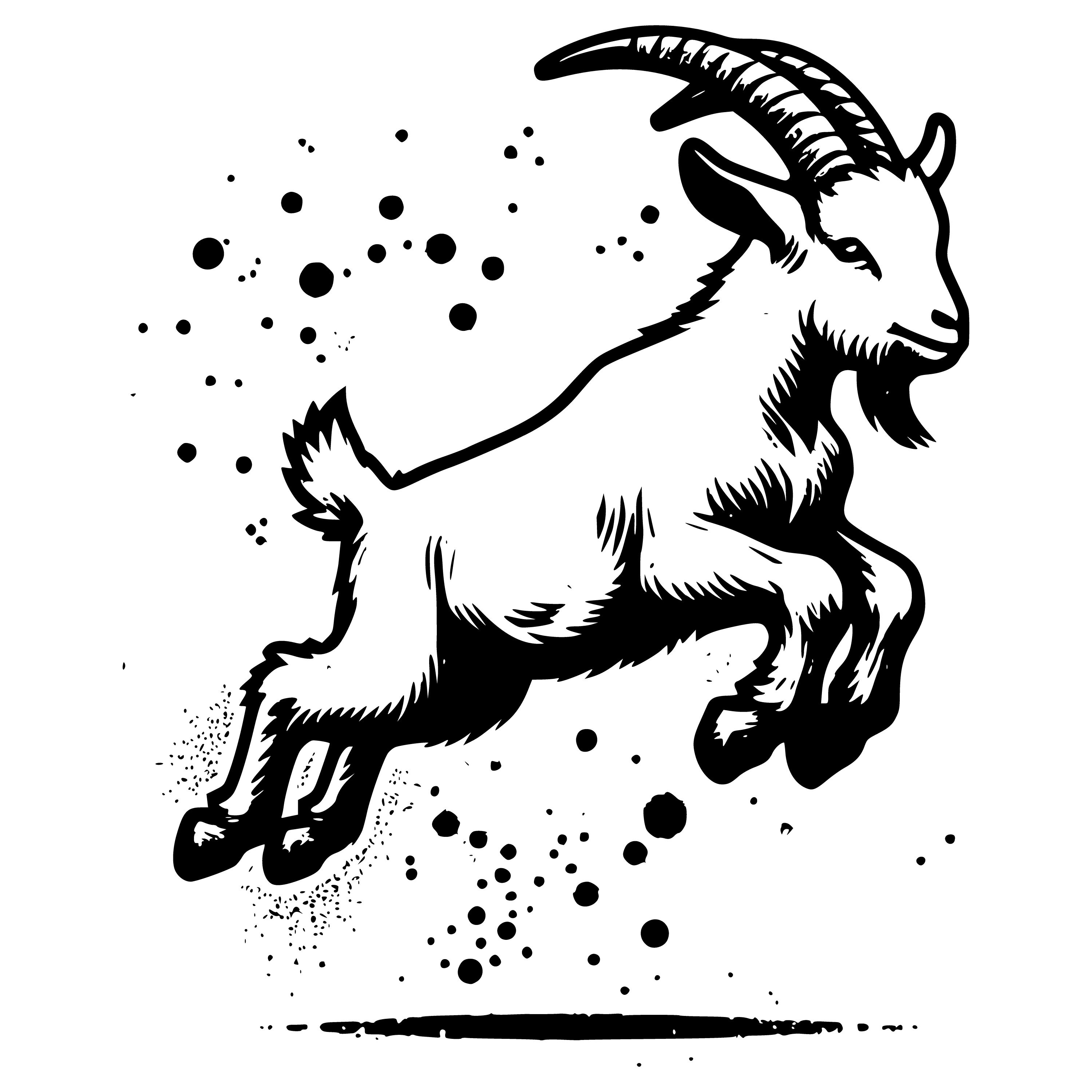 Farmyard Goat Clipart Bundle Svg, Goat Gift Logo Cricut Shirt, Farm ...