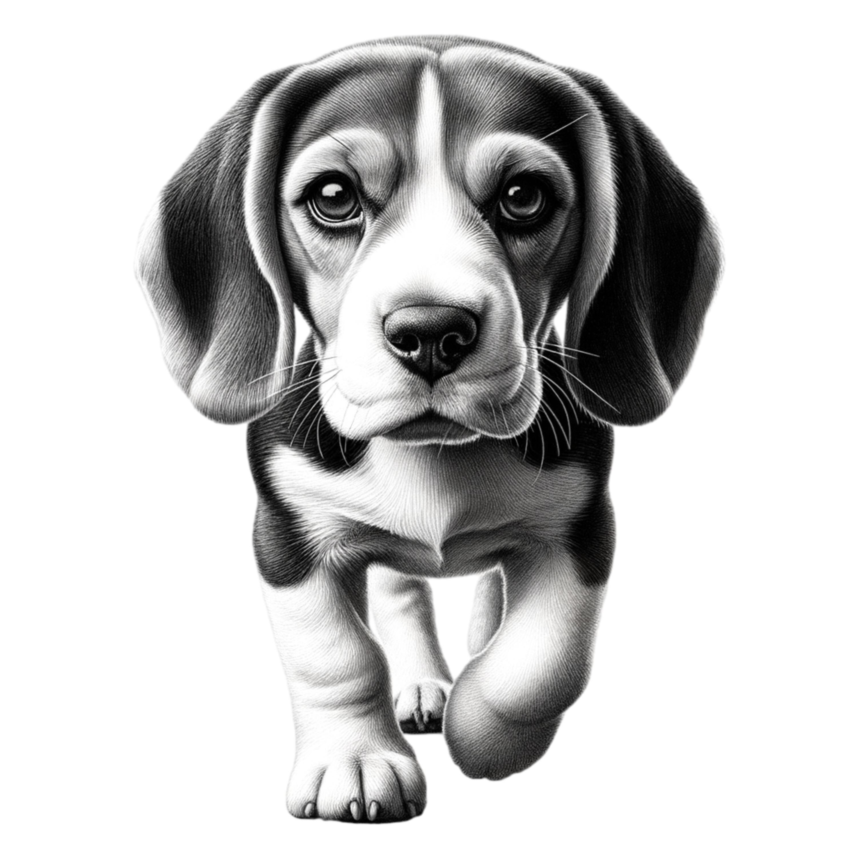 Beagle Dog Vector, Clipart Sweatshirt Design Gift Bundle Svg, Beagle ...