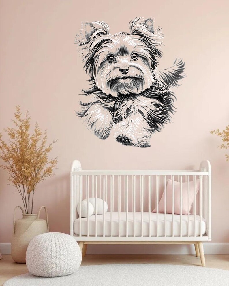 Yorkie Dog Svg File Bundle, Laser Cut Diy Project Design, Digital ...