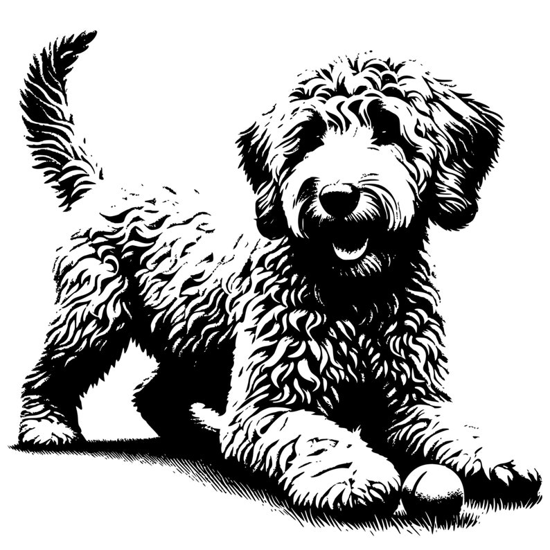 Labradoodle Clipart Bundle, Labradoodle Sweatshirt Gift Wallart Png ...