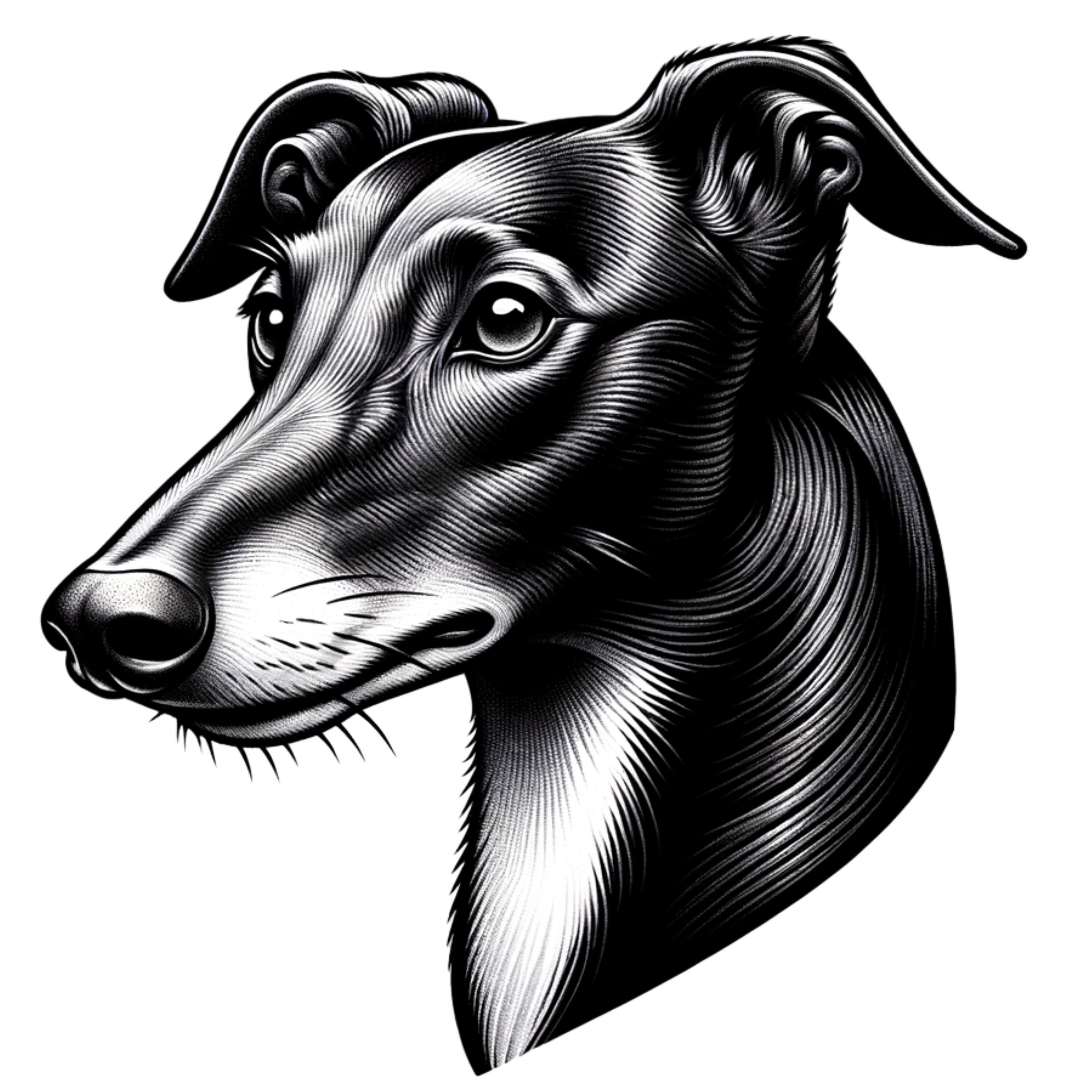 Greyhound Dog Clipart Bundle, Laser Cut Diy Project Designi, Digital ...