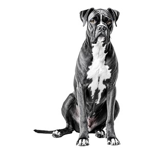 Boxer Dog Svg Bundle: Laser Cut Design on Metal Wood Porcelan Glass ...