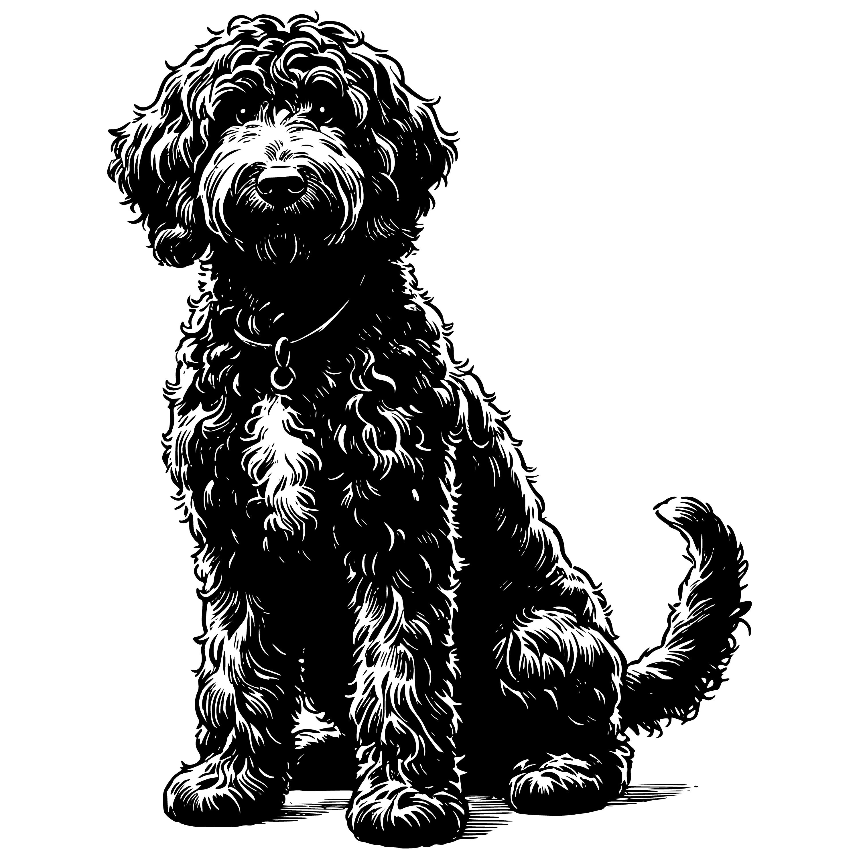 Labradoodle Clipart Bundle, Labradoodle Sweatshirt Gift Wallart Png ...
