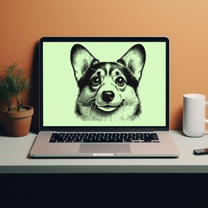 Corgis Dog Christmas Digital Download Bundle, Gift for Her Svg, Corgi ...