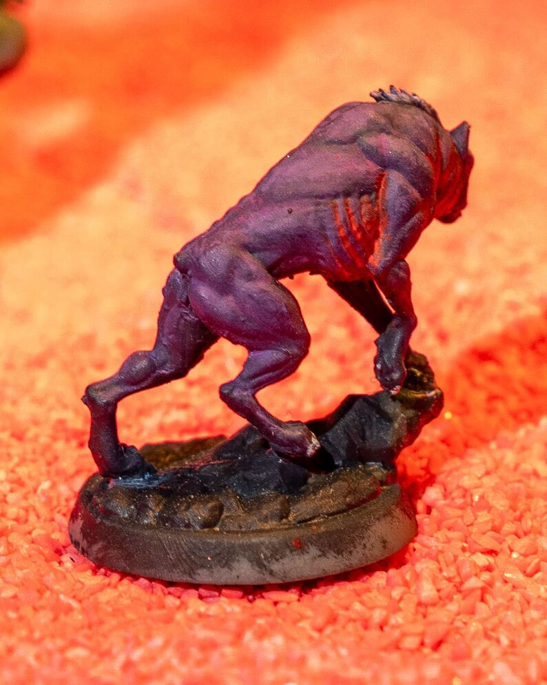 Includes FREE Campaign Pdf 32mm 12K Hellhound D&D Miniature Dungeons ...