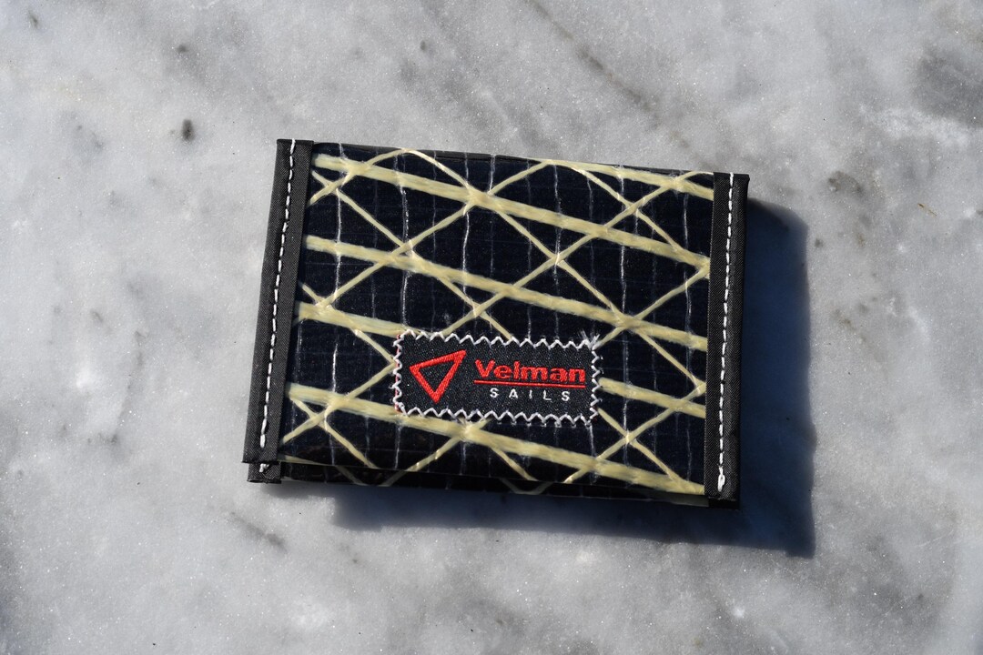 Kevlar Velocity Sailing Wallet (all Black) Flex - Etsy