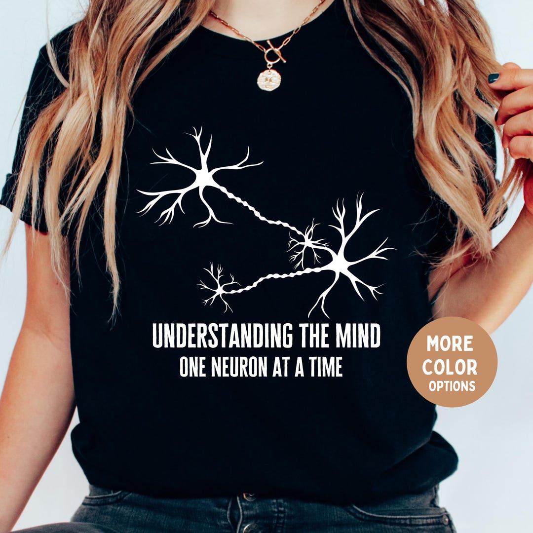 Funny Brain T-shirt, It Makes You Think, Neuroscience Tee, Brain ...