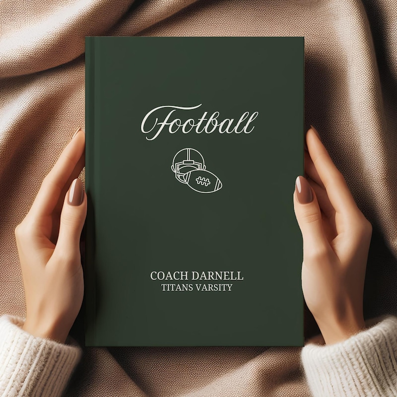 Custom Playbook Football - Etsy