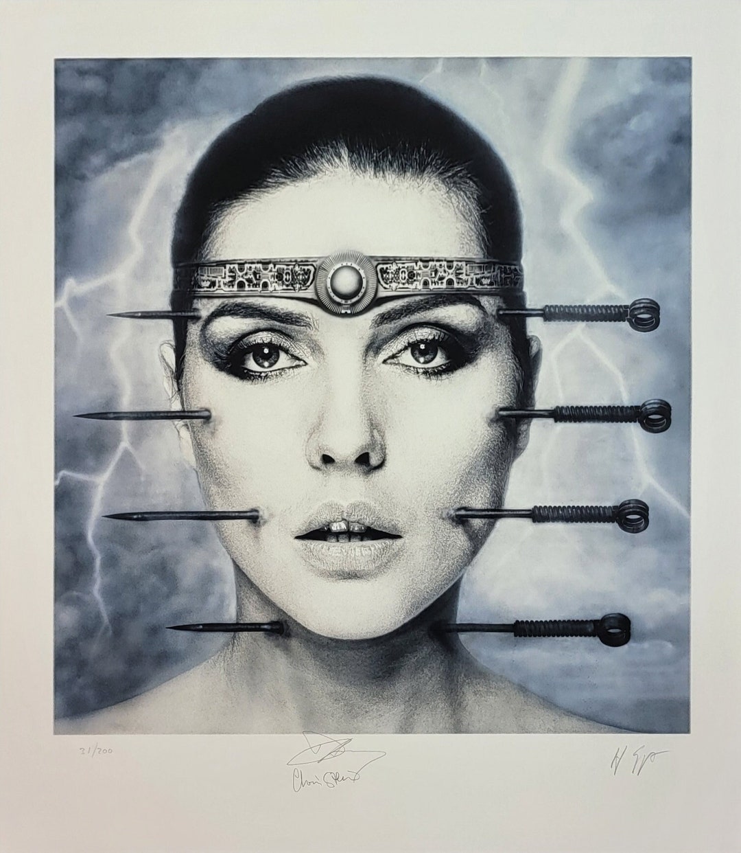 Blondie Koo Koo Limited Edition Print by HR Giger. Hand Signed by HR ...