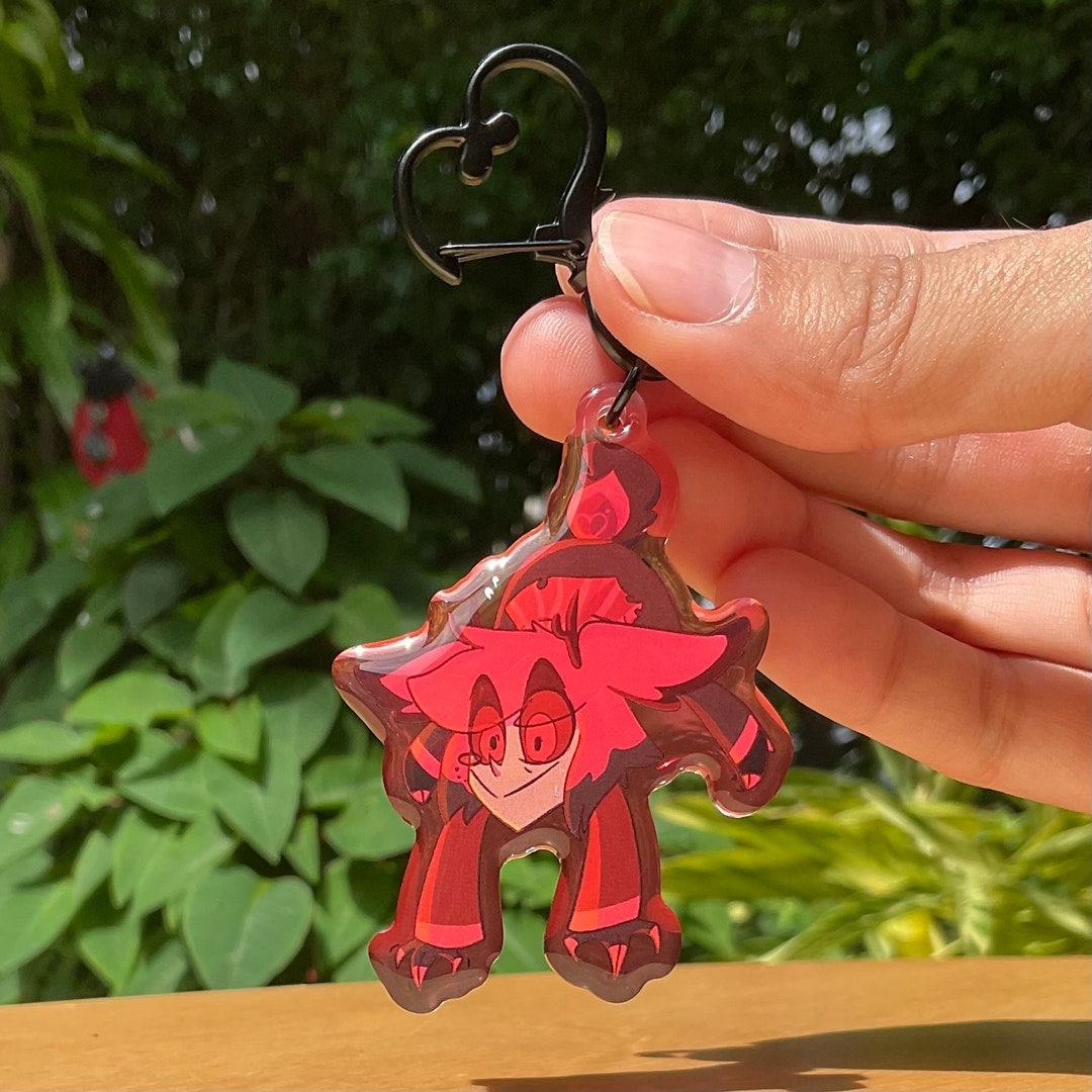 Hazbin Hotel Alastor Tail Keychain (PRE-ORDERS ) - Etsy
