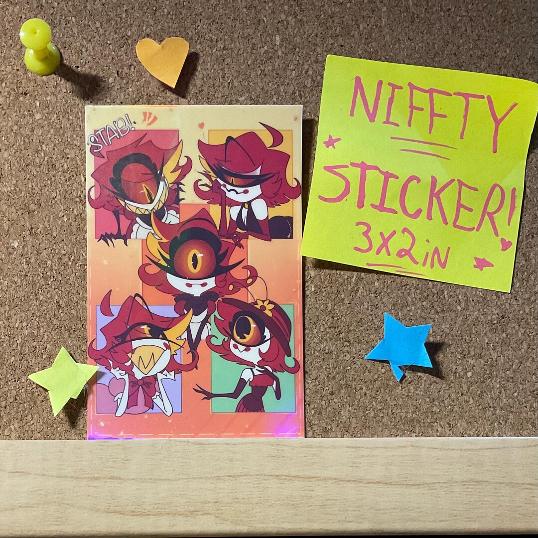 Hazbin Hotel Niffty Sticker - Etsy