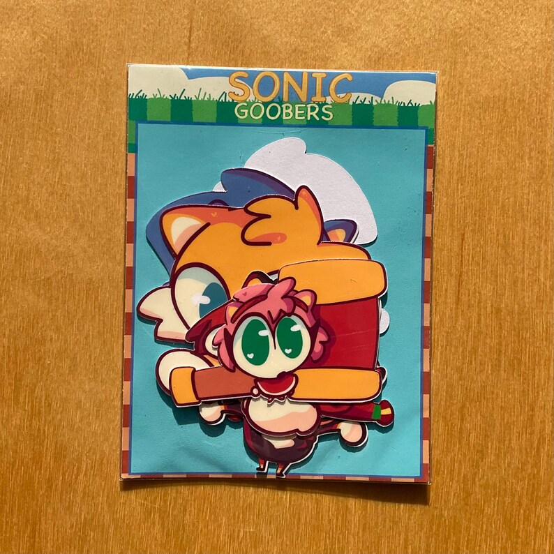 Sonic Sticker Pack - Etsy