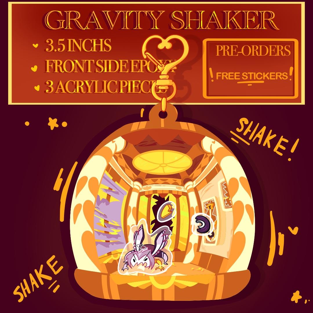 Hazbin Hotel Lute Gravity Shaker - Etsy
