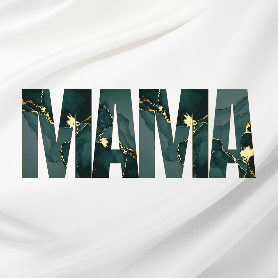 Limited Digital Png File Mama Marble Print Clip Art Printable Product ...