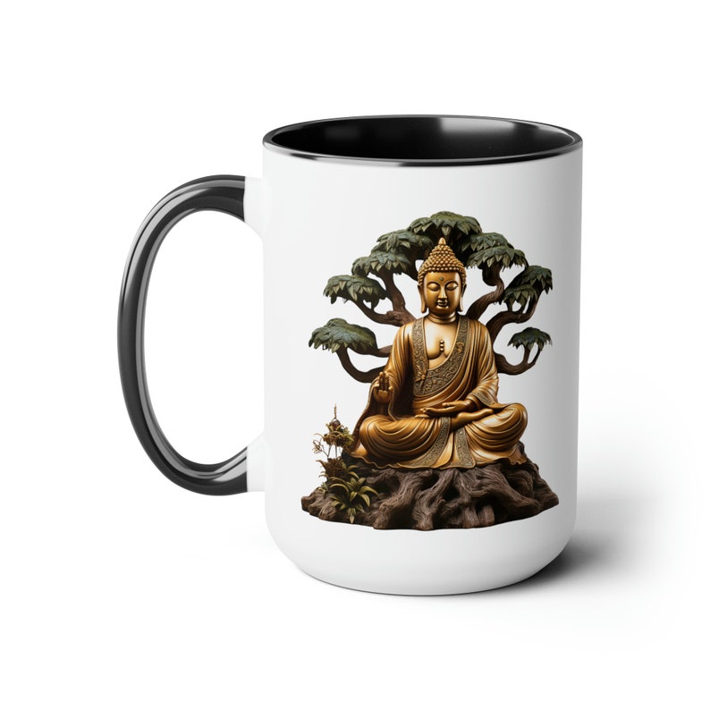 Buddha Coffee Mug, Spirituality Gift, Spiritual Coffee Mug, Tree of ...