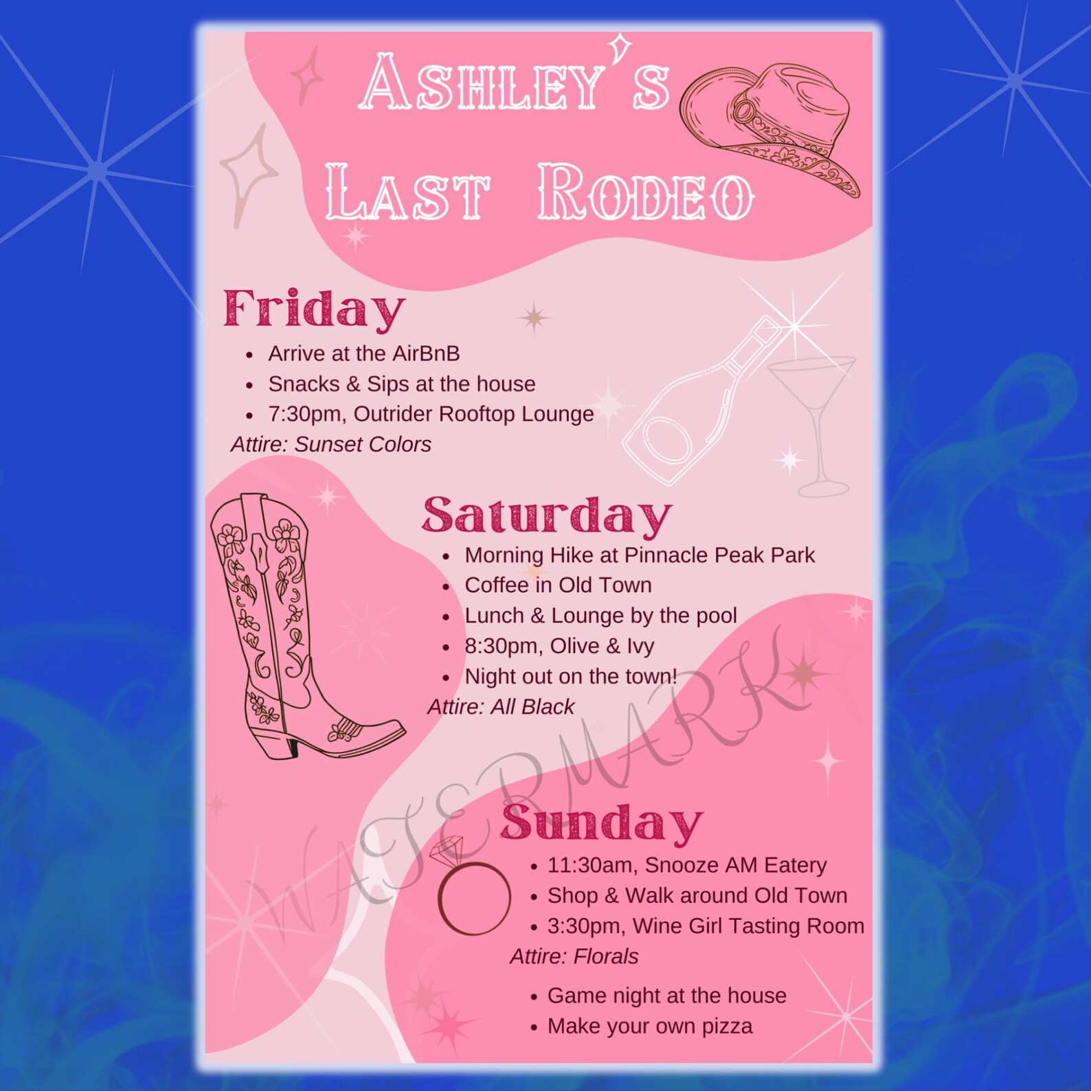 LAST RODEO BACHELORETTE - Etsy