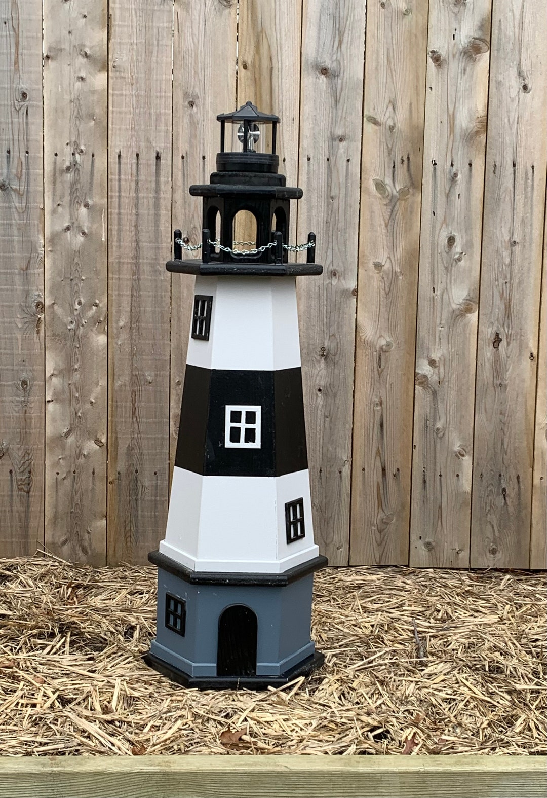 Solar Lighthouse - Etsy