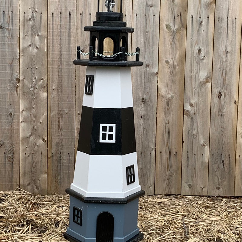Solar Lighthouse - Etsy