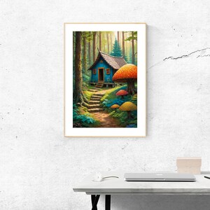A Cute Hut in the Greenery / Tree, Photography, Photography Print, Fine ...