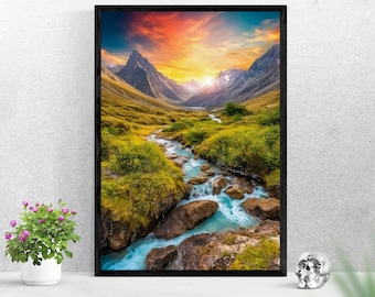 Mountain, Landscape, Photography, Photography Print, Nature Print, Wall ...