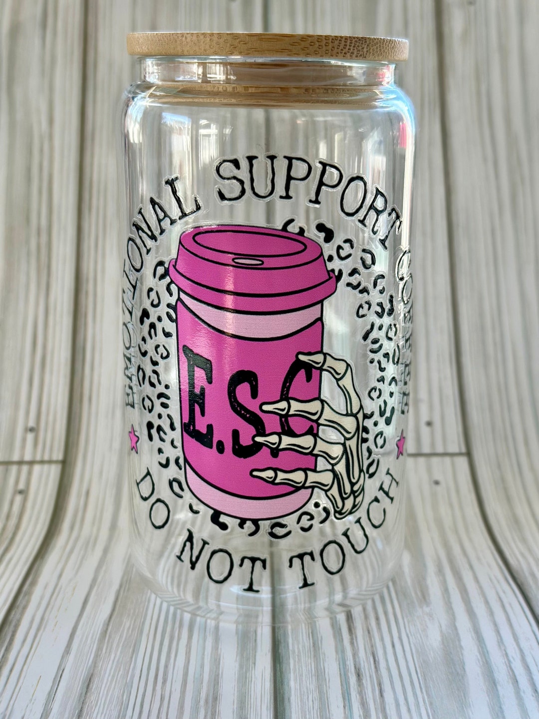 Emotional Support Cup - Etsy
