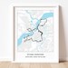 Ottawa Marathon Course Map | Personalized Ottawa Marathon Route Map ...
