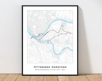 Pittsburgh Marathon - Etsy