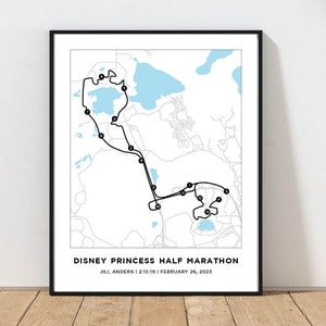 Disney princess half marathon - Etsy