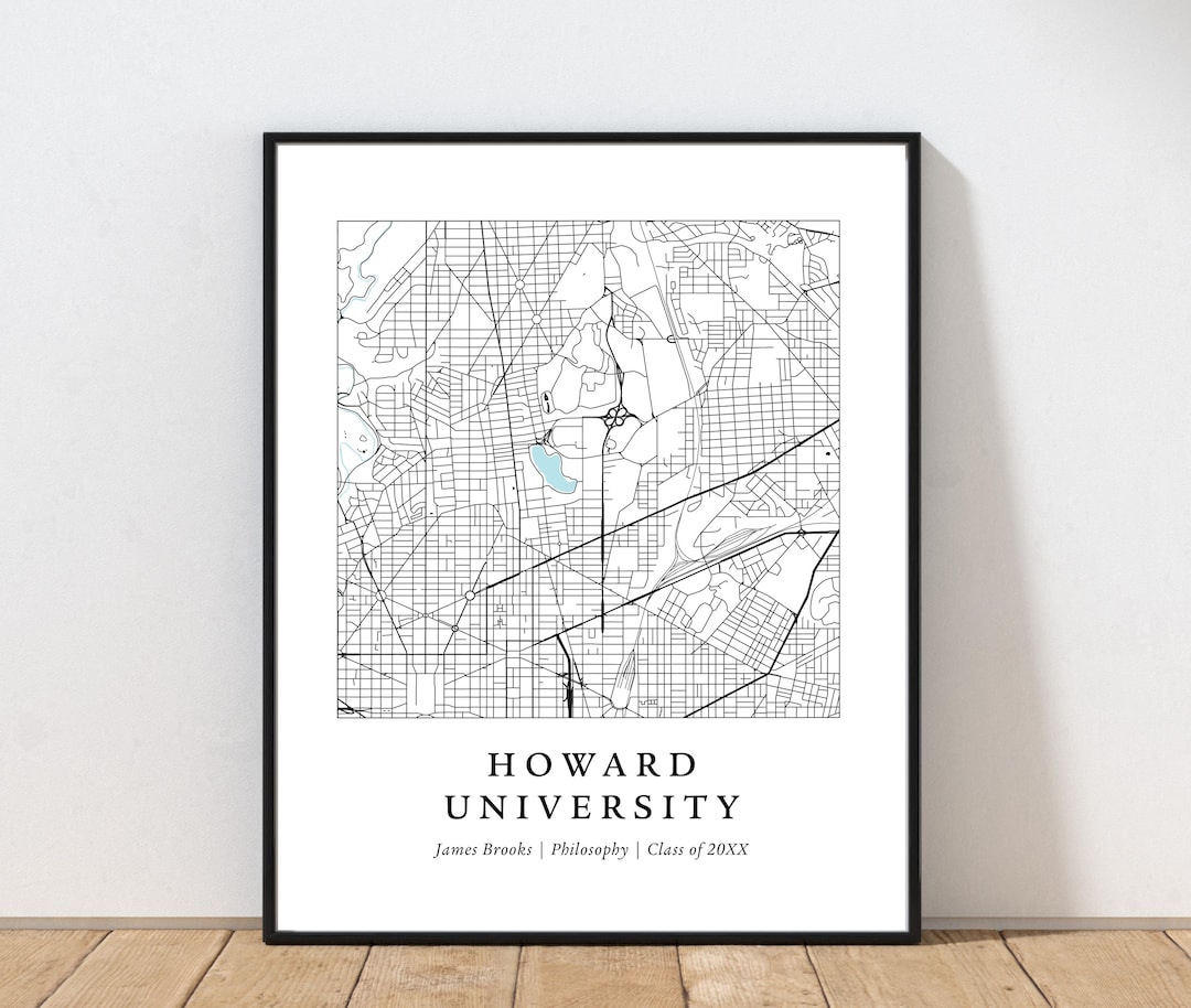 Howard University Graduation Map | Howard University Map | College ...