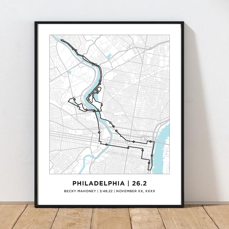 Personalized Race Route - Etsy
