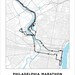 Philadelphia Marathon Course Map Personalized Philadelphia Marathon ...