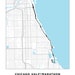 Chicago Half Marathon Course Map Personalized Chicago Half - Etsy