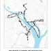 Marine Corps Marathon Course Map Personalized Marine Corps Marathon ...
