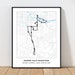 Ottawa Marathon Course Map Personalized Ottawa Marathon Route Map Gift ...