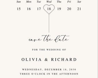 Save the Date Invitations Digital Download - Etsy