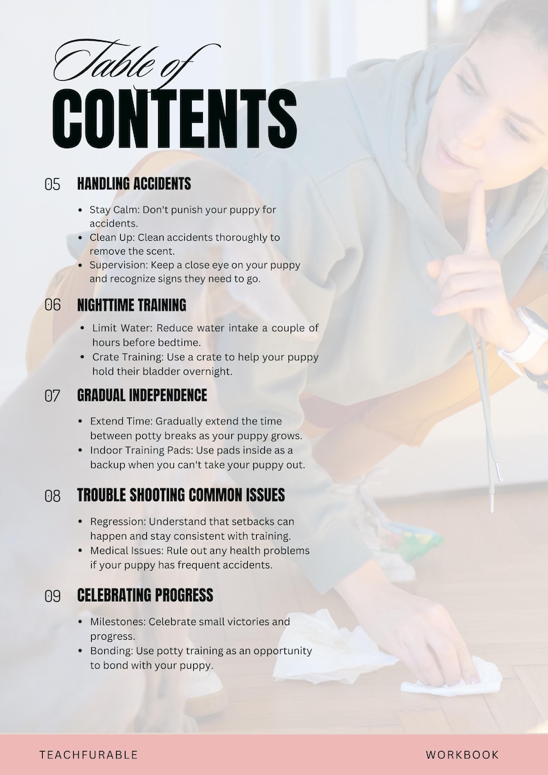 Ultimate Puppy Potty Training Guide - Etsy